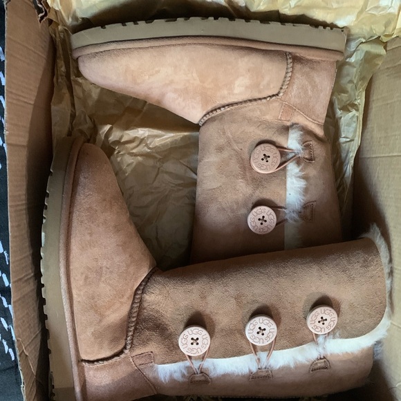 UGG | Shoes | Ugg Tall Bailey Button Triplet Ii Boot | Poshmark